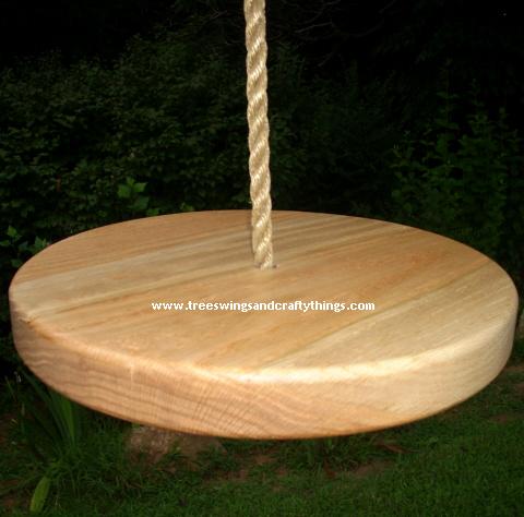 Disc Wood Tree Swings